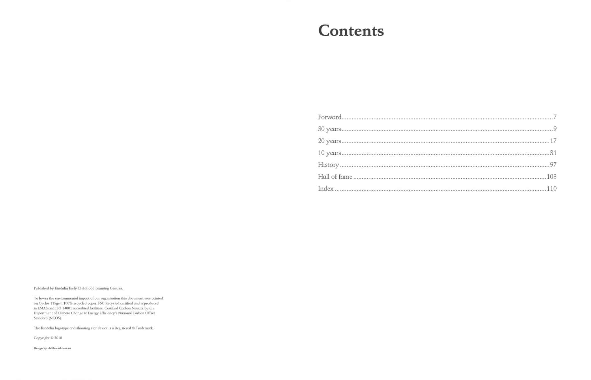 Heart and Soul Book : Kindalin ~* Early Childhood Learning Centres