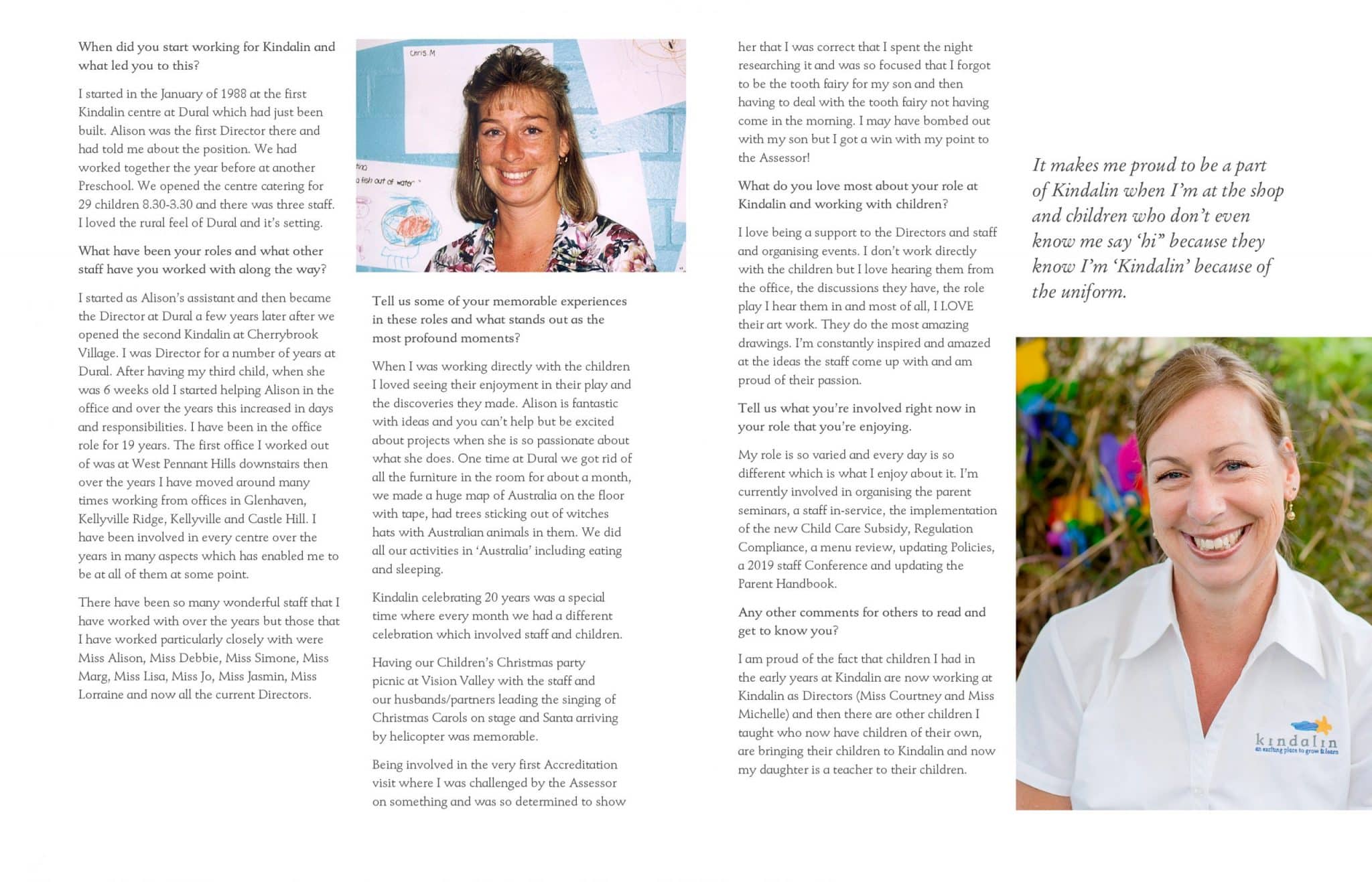 Heart and Soul Book : Kindalin ~* Early Childhood Learning Centres